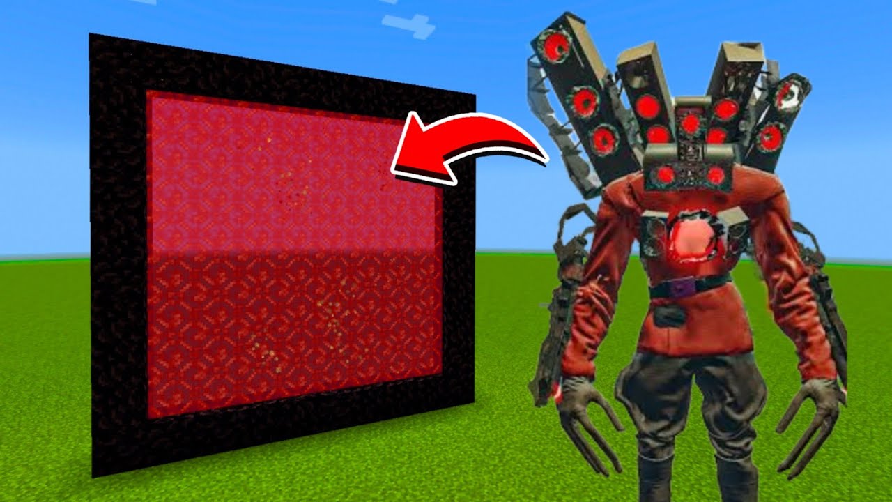 How to Make A Portal To The Evil Titan Speakerman Dimension in ...