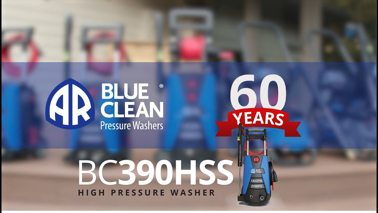 Introducing- AR Blue Clean BC390HSS Pressure Washer - YouTube
