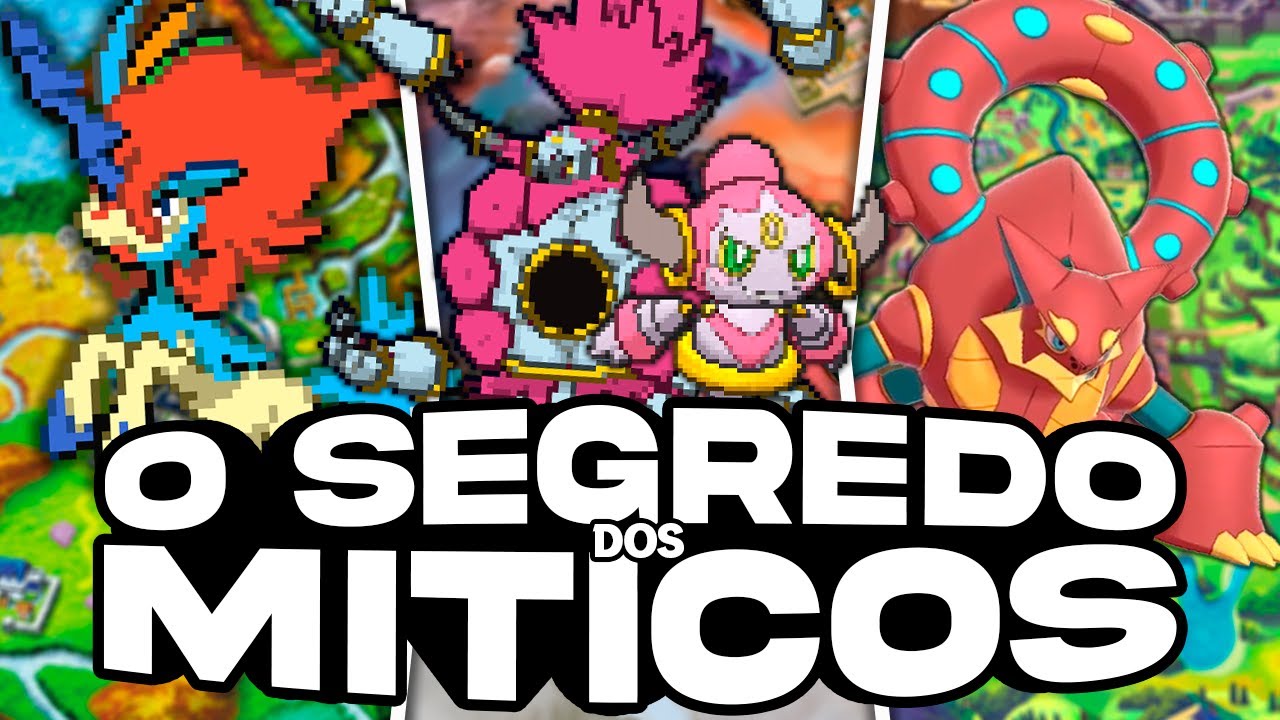 O SEGREDO dos Pokémon Míticos! - YouTube