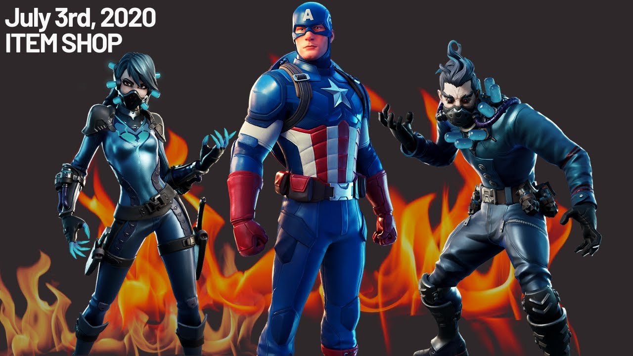 Fortnite Item Shop NEW!!! [3/7/2020] CAPTAIN AMERICA, GRAND SALUTE ...