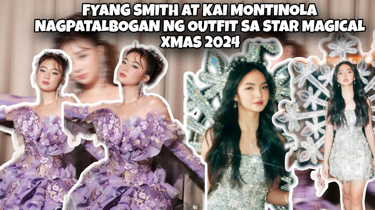 FYANG SMITH AT KAI MONTINOLA NAGPATALBOGAN NG OUTFIT SA STAR MAGICAL ...