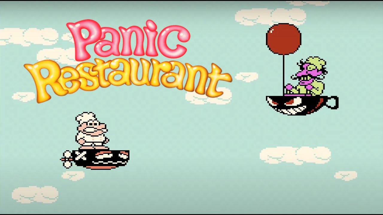 Panic Restaurant "No Death" Playthrough (NES) - YouTube