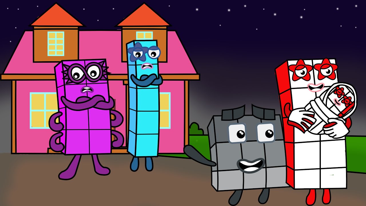 Numberblocks 9 escorts NB10 and her baby - Numberblocks Fanmade ...