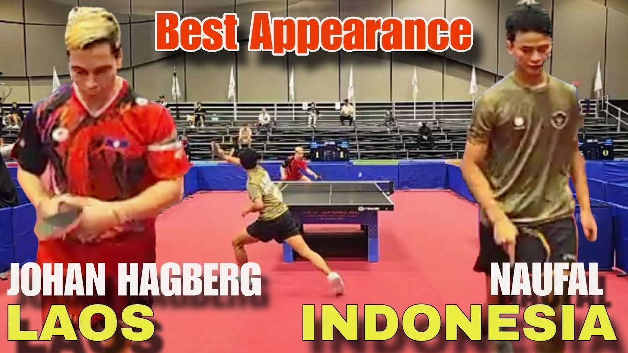BEST APPEARANCE NAUFAL INDONESIA VS JOHAN HAGBERG LAOS SINGLE MAN'S ...