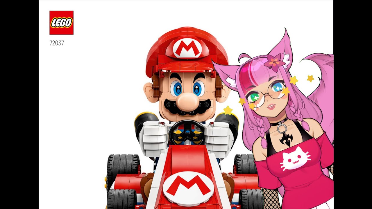 [Vtuber] Building Lego Mario and Standard Kart part 2.5 - YouTube