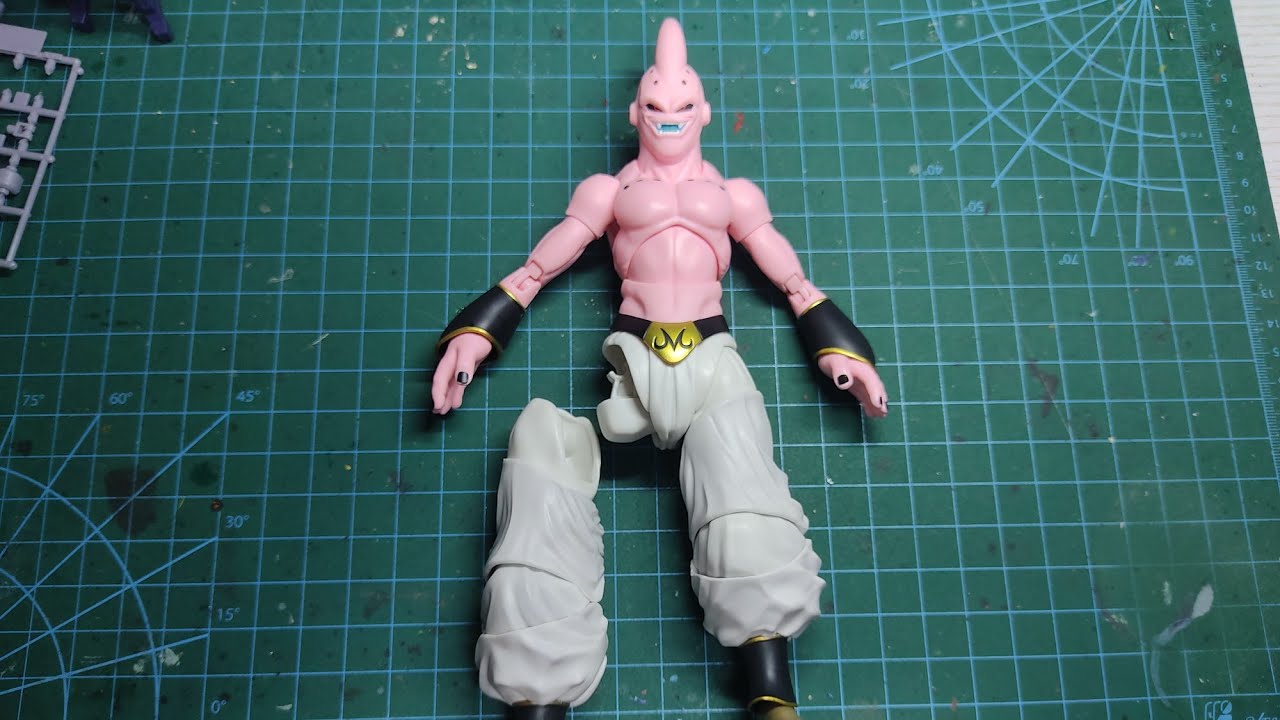 【Repair】SHF Majin Buu(evil) Broke Leg 魔人布欧 脚关节断裂 修理教学 - YouTube