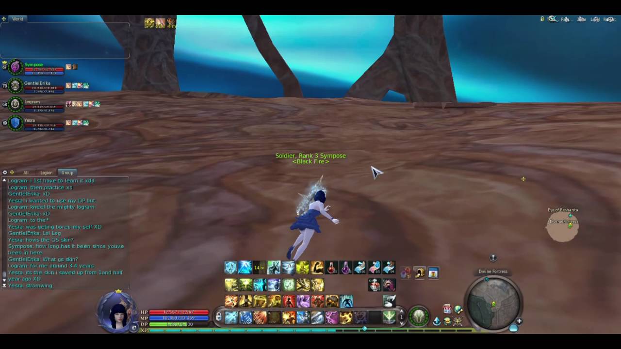 Aion 5.0 Exploring the Eye of Reshanta - YouTube