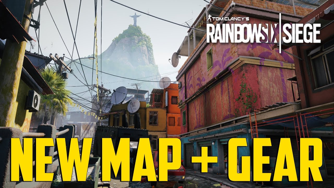 Tom Clancy's Rainbow Six Siege - New Map and Gear - YouTube