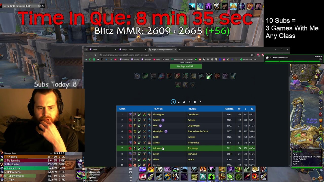 MULTI-R1 WARRIOR BLITZ !talents !addons !weakauras !ui - YouTube