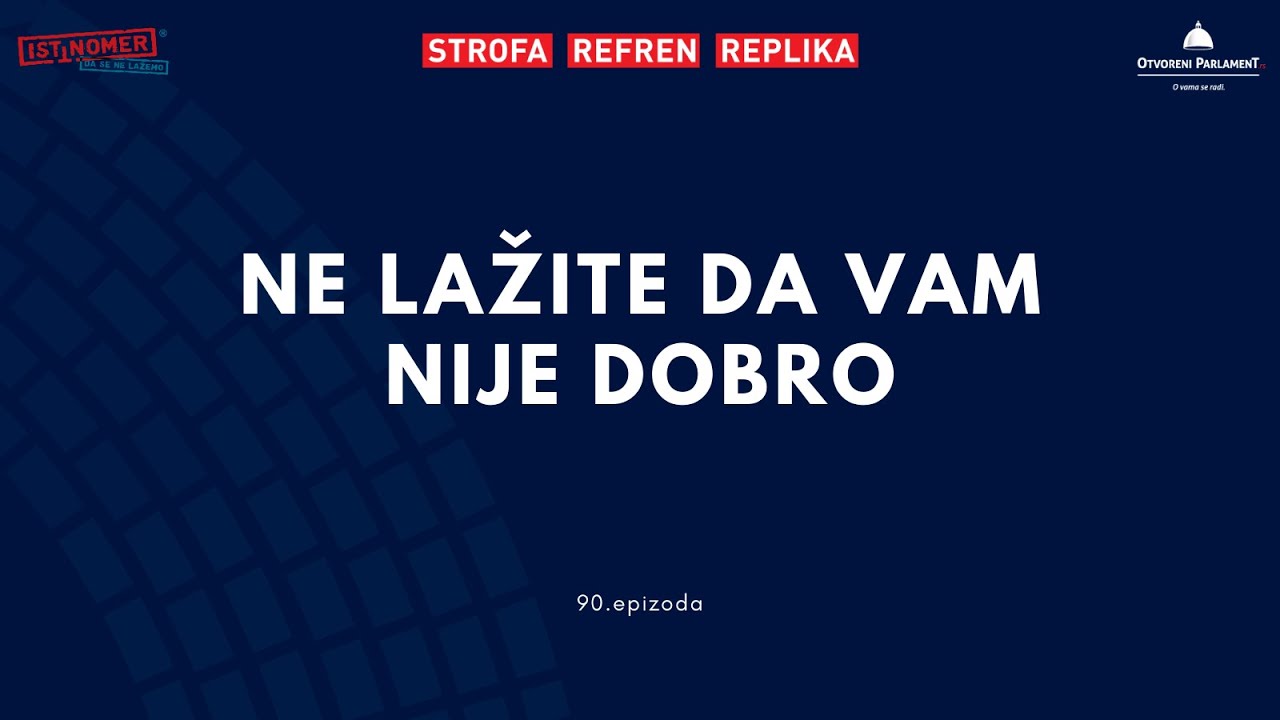 Strofa refren replika, 90 epizoda - YouTube