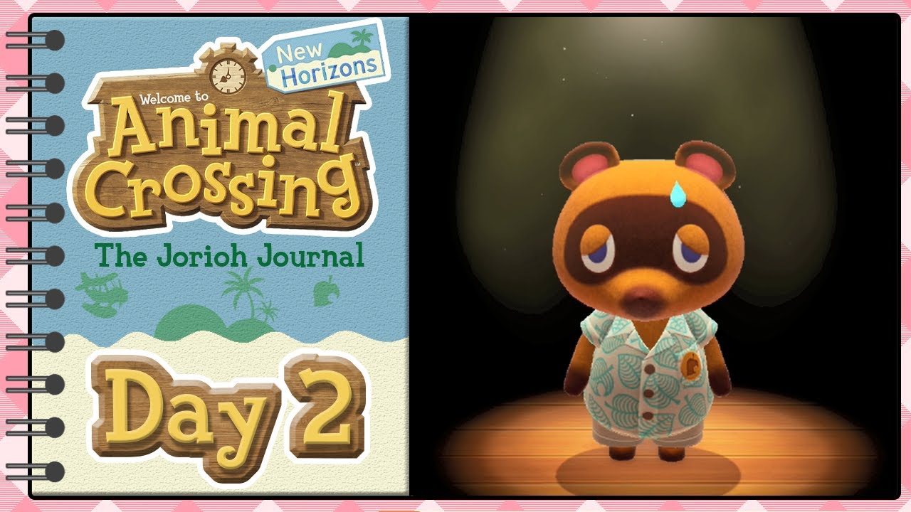 Animal Crossing: New Horizons - Video Journal - Day 2: Going through a ...