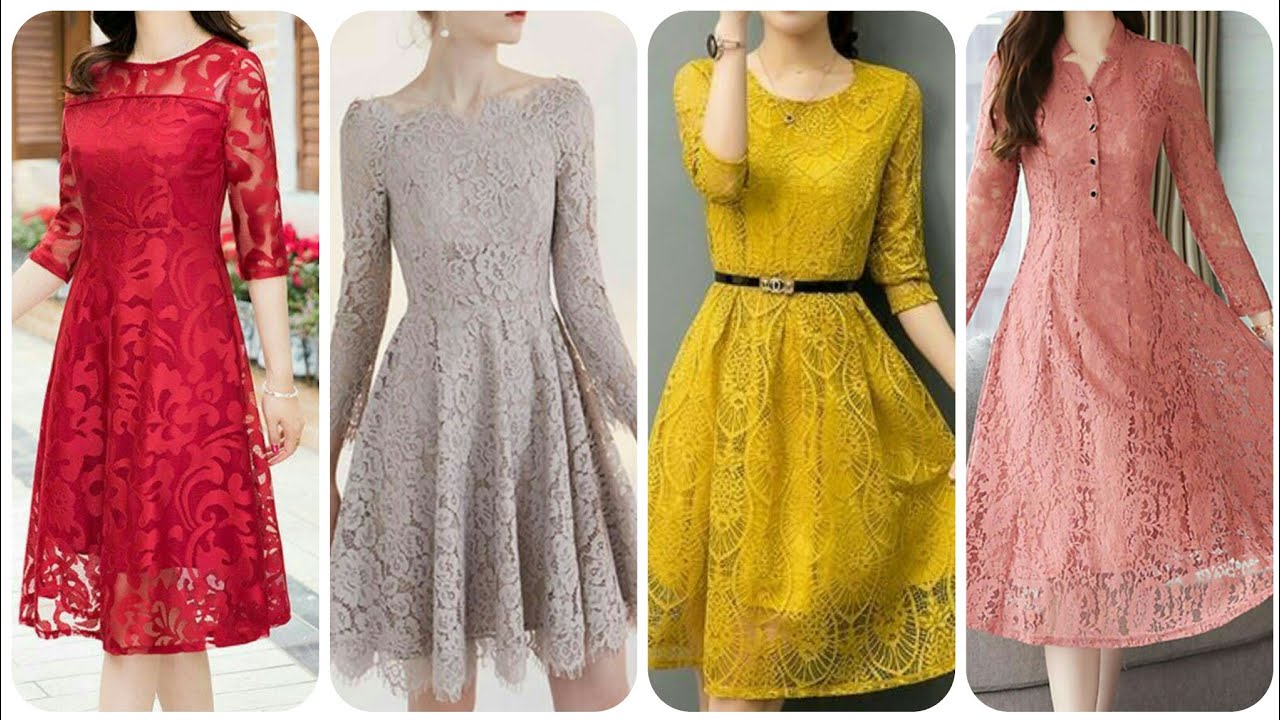 Amazing collection of Net dress design ideas || very stylish dresses ...