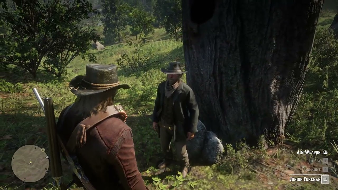 Rdr2 - Arthur is so badass in threatening people - YouTube