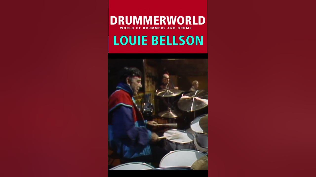 Louie Bellson: THE BRUSH STICK #louiebellson #drummerworld - YouTube