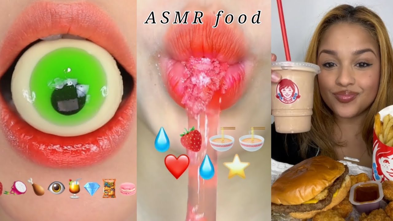 ASMR food tikTok|#food #christmas #asmr - YouTube