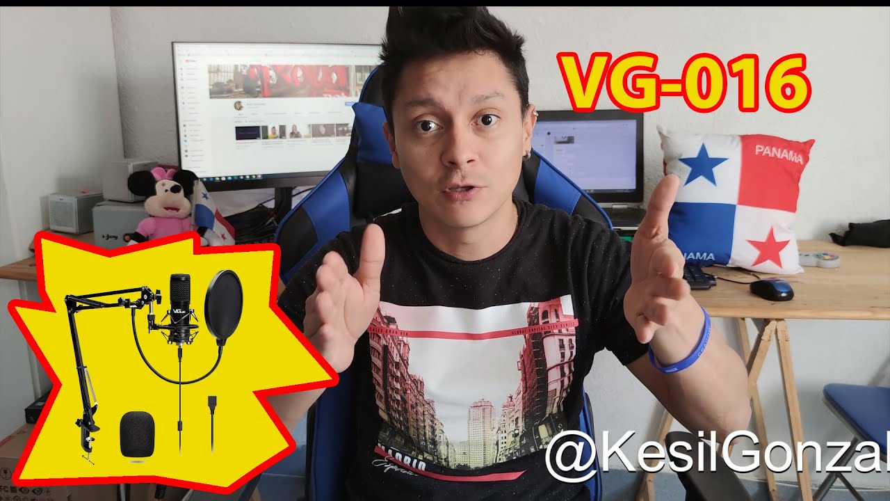 Microfono USB VG-016 Amazon Ebay AliExpress VeGue ECONOMICO 🤗🎙️Review ...