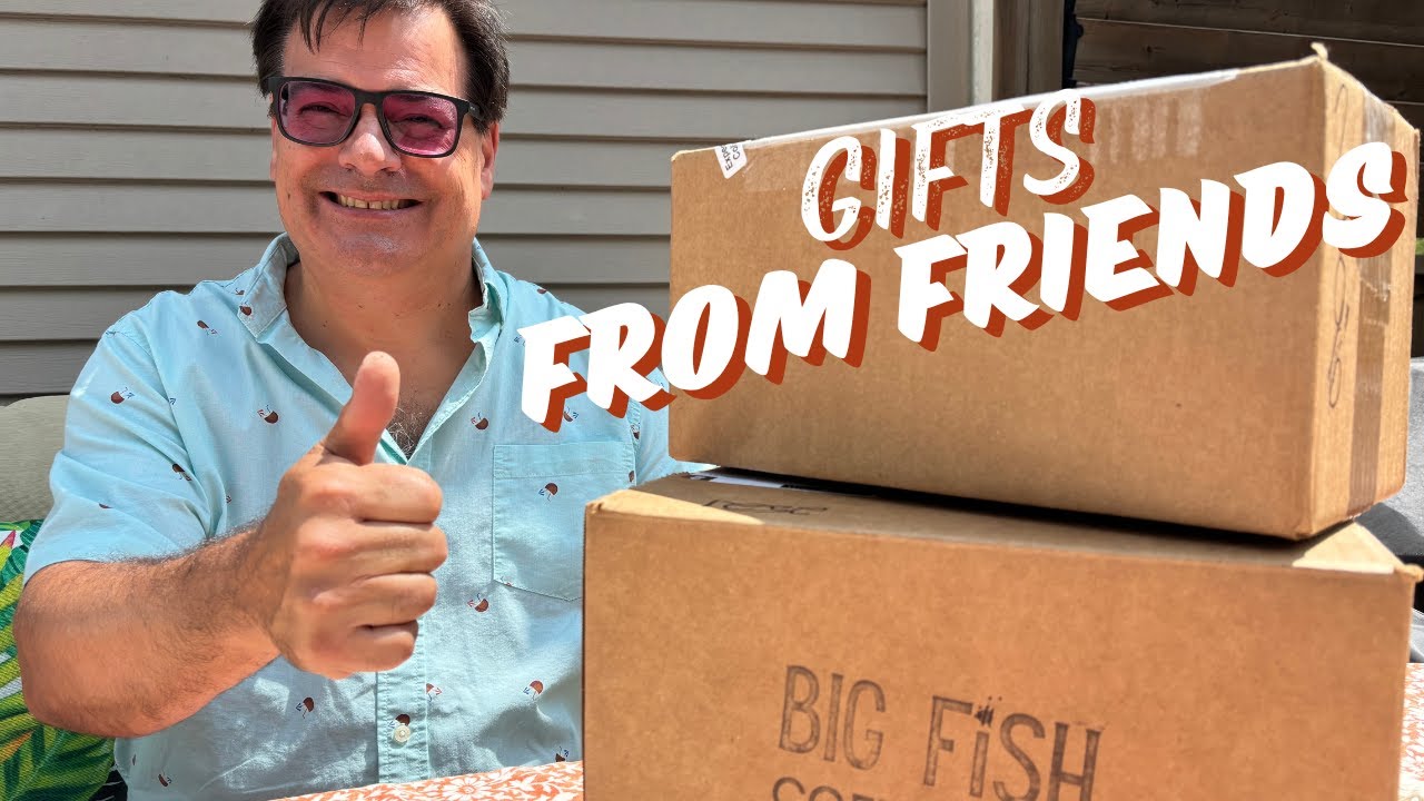 Gifts from Friends with Pat Roach! Unboxing surprise gifts from the ...