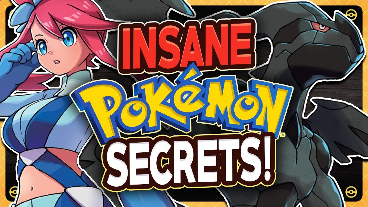 25 INSANE Pokémon SECRETS You May Not Know About! - Unova - YouTube