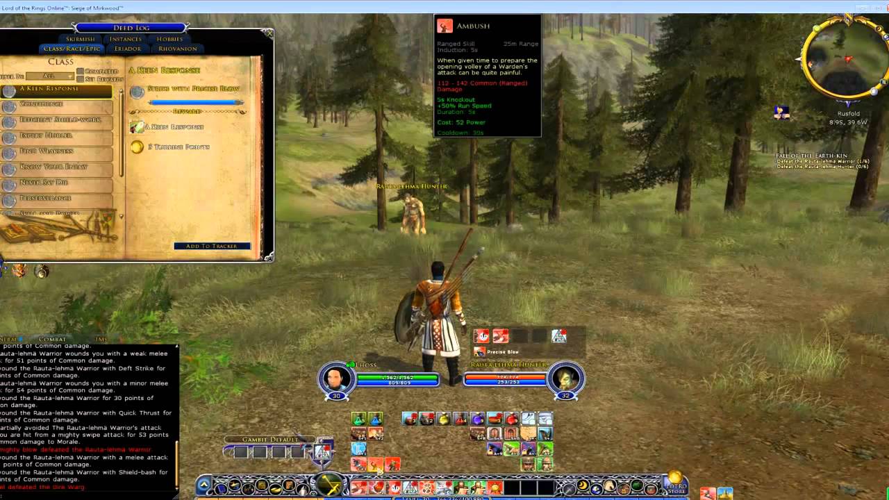 LOTRO Plugin Review 03: Warden Trainer Lite - YouTube