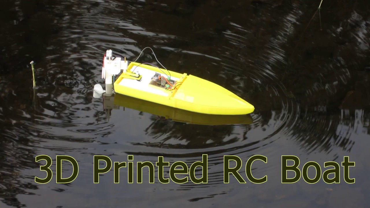 3D Printed RC Boat - YouTube