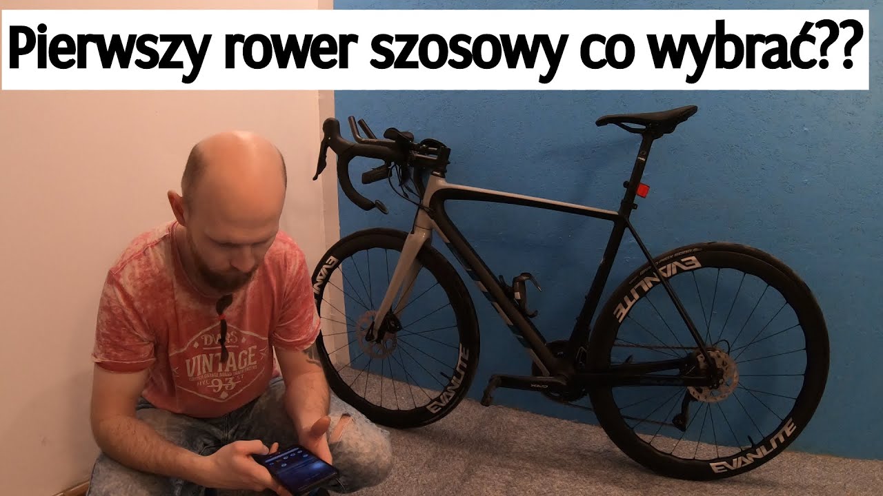 Pierwszy rower szosowy - co wybrać na początek przygody - YouTube