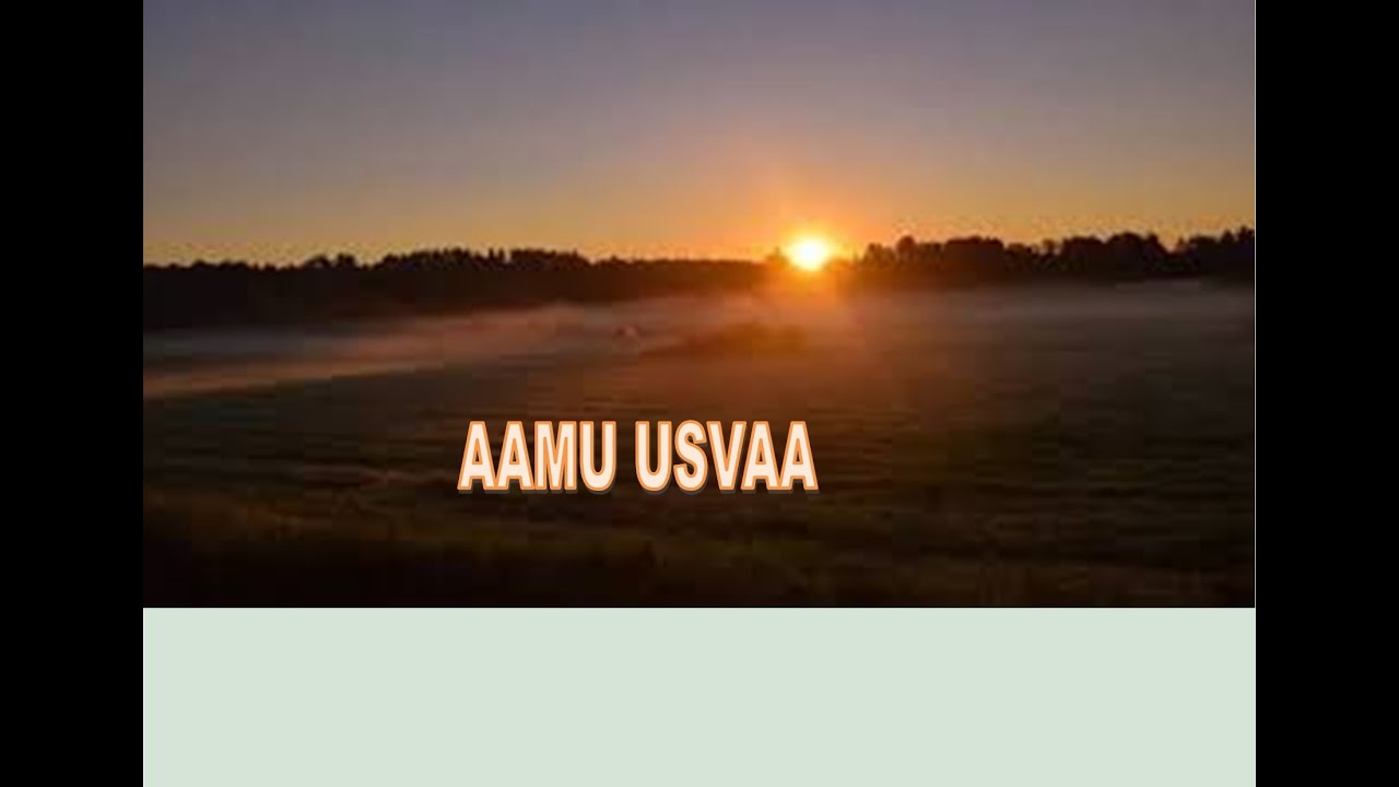 KRISTIINANKAUPUNKI AAMU-USVAA - YouTube