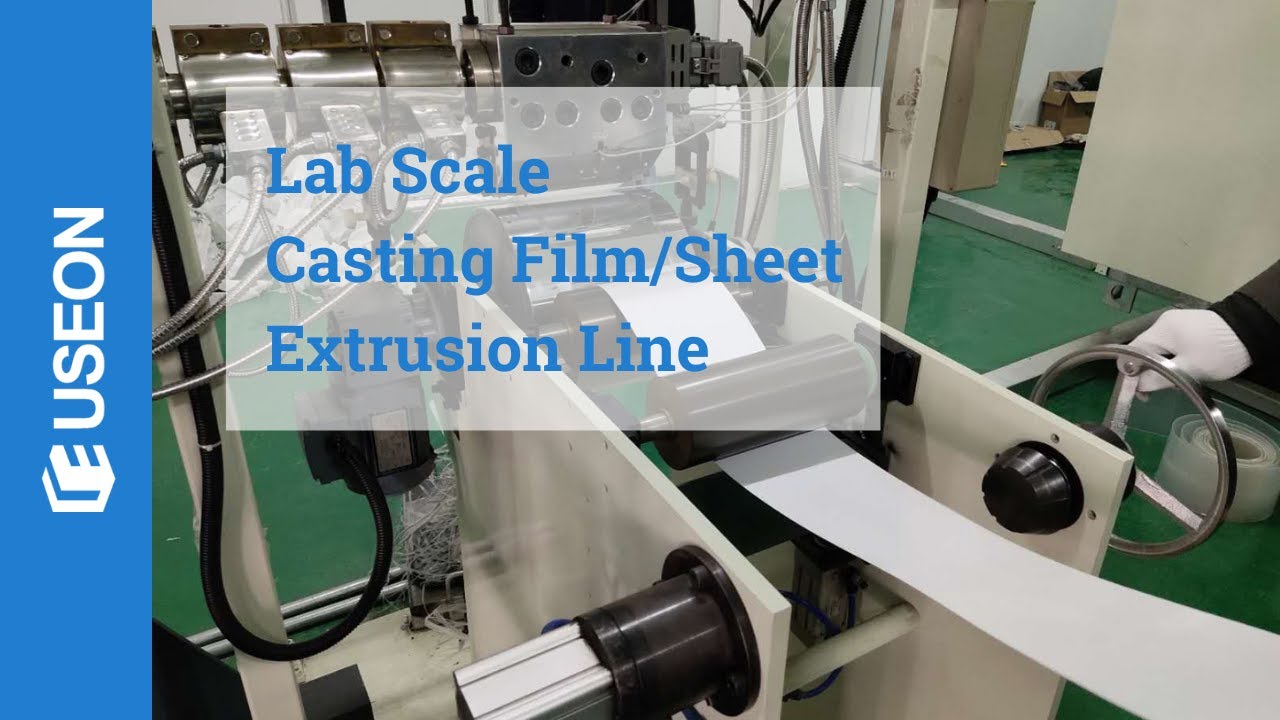 Lab Casting Film & Sheet Line - USEON - YouTube