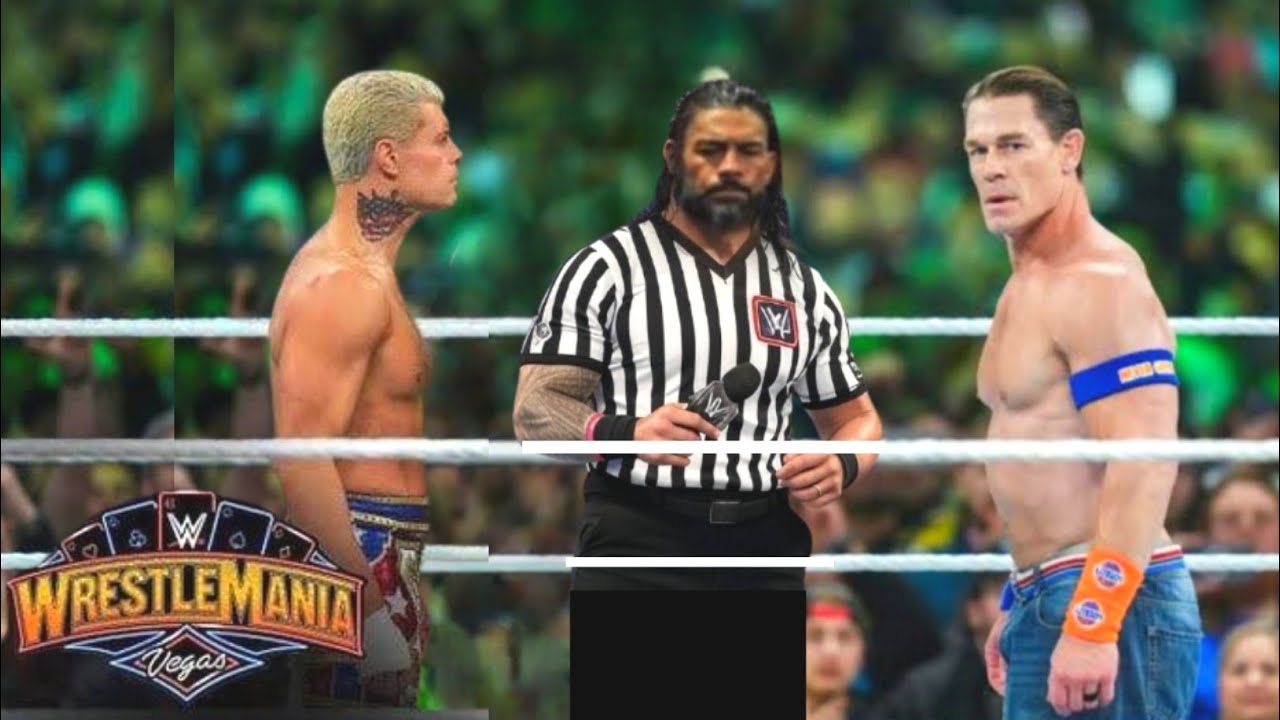 OMG🤯Roman Reigns As SPECIAL Guest Referee Of John Cena vs Cody Rhodes ...