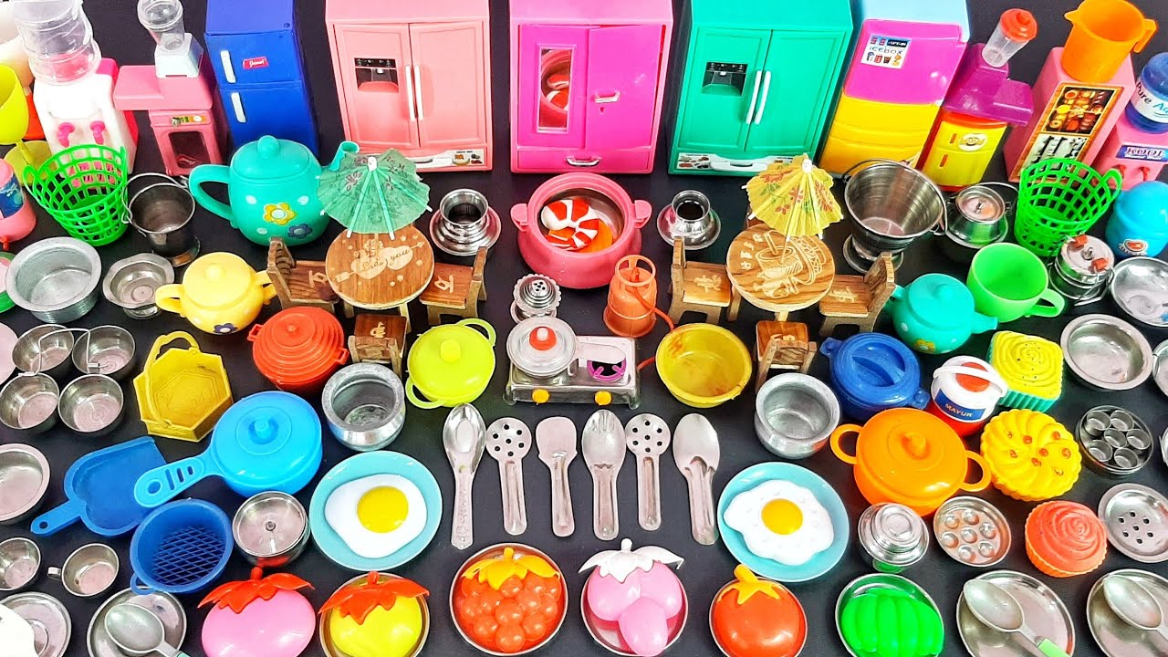 6 Minutes Satisfying With Unboxing Hello Kitty Sanrio Kitchen Set ...