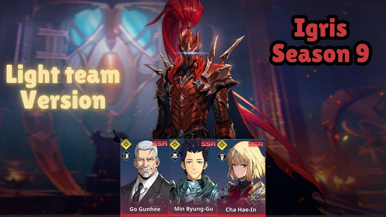 Igris the Red/이그리트 (Easy) | Light Team | Battlefield of Time Season 9 ...