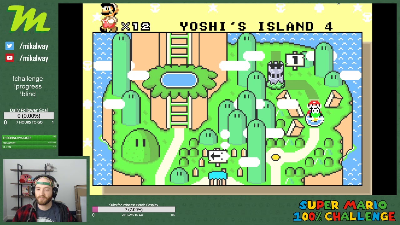 SUPER MARIO 100% CHALLENGE || Day 11 || Super Mario World - YouTube