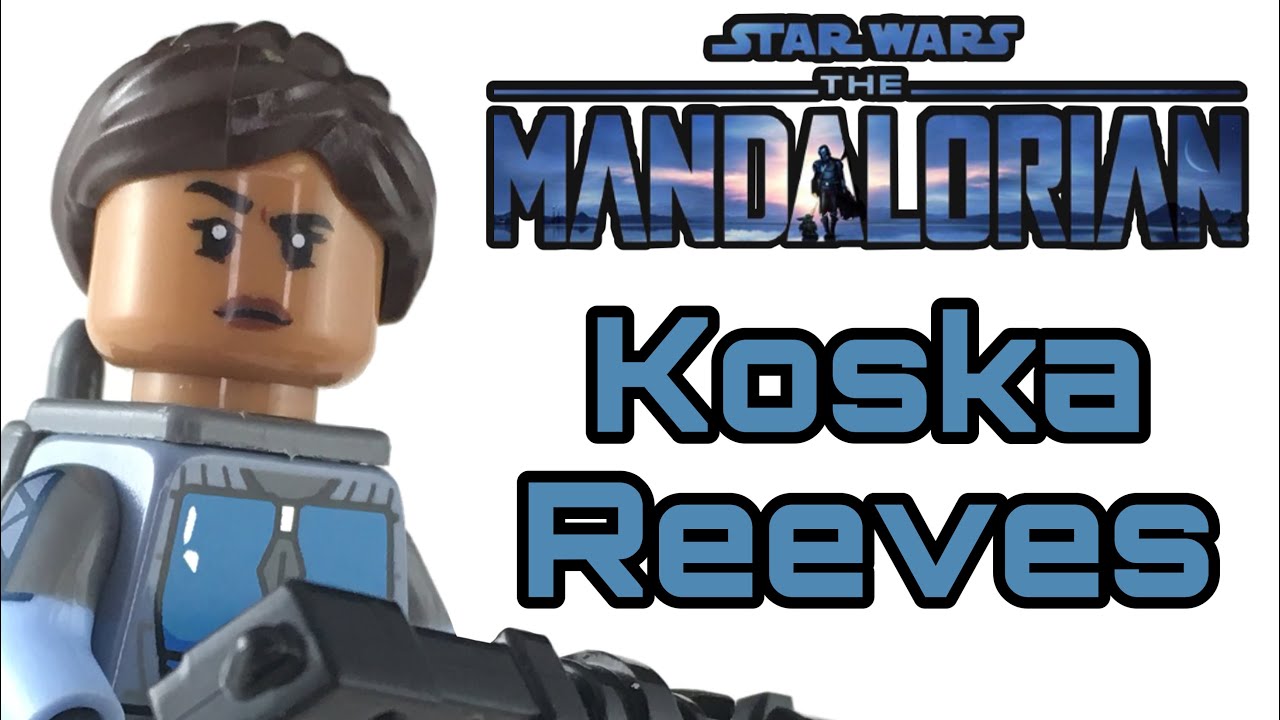 How To Build a LEGO Koska Reeves from The Mandalorian Season 2! - YouTube