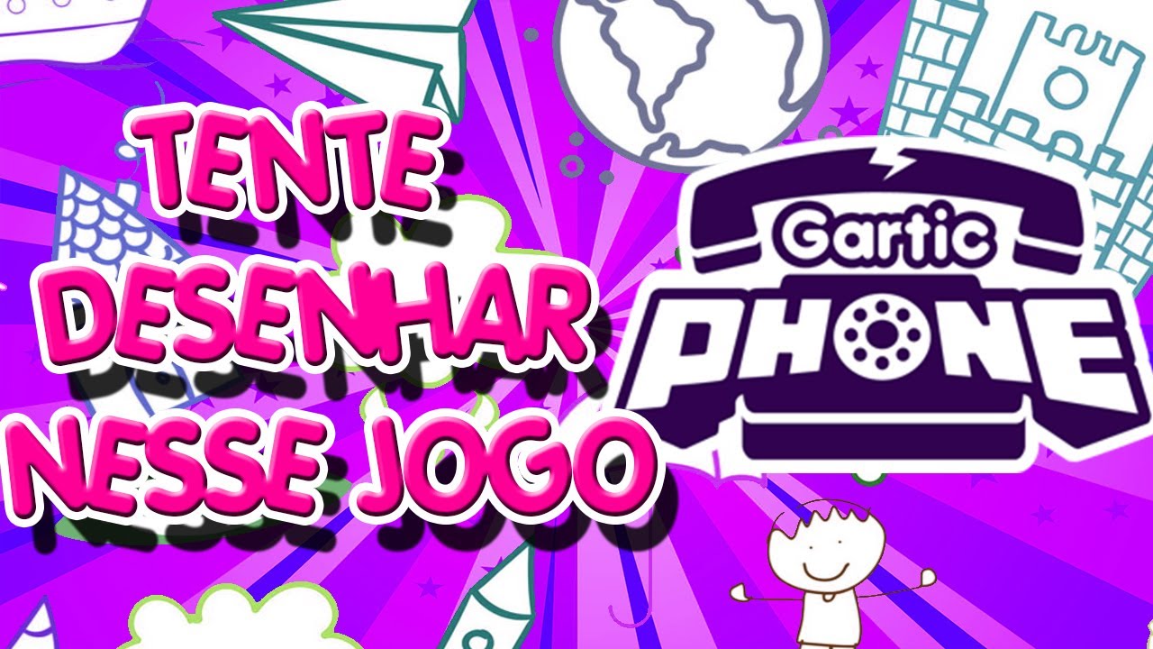 TELEFONE SEM FIO - TENTE DESENHAR NESSE JOGO! - Gartic Phone - YouTube