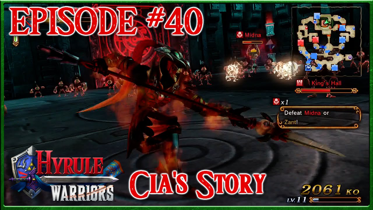 Hyrule Warriors - Defeating Both Sides! Zant & Midna - Cia's Tale ...