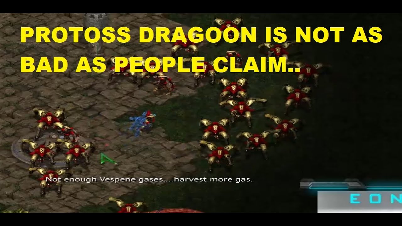 PROTOSS DRAGOON IS NOT AS BAD AS PEOPLE CLAIM - YouTube