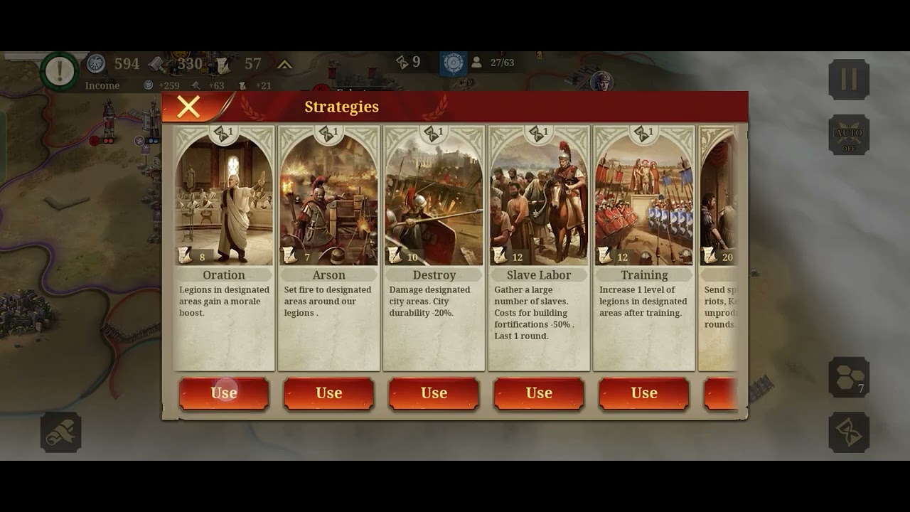 Great Conqueror Rome Campaign Strike from the Han Army 4 Battle of ...