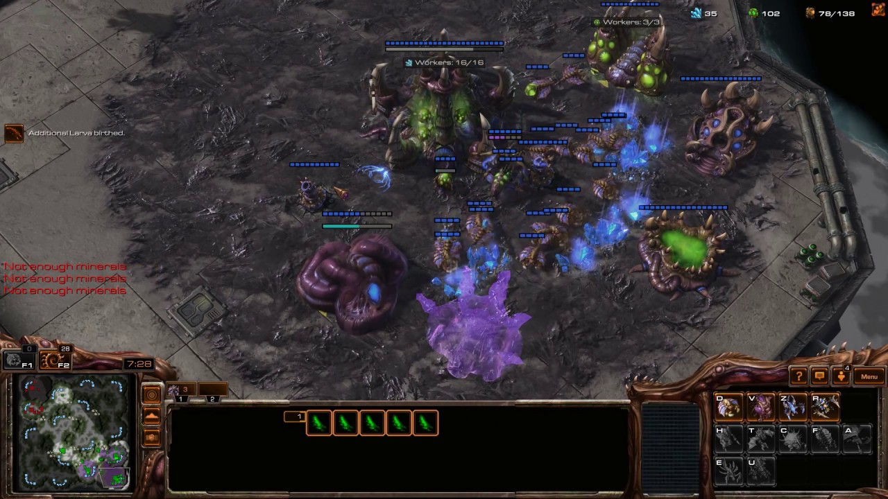 SC2 zerg ranked(3) - YouTube