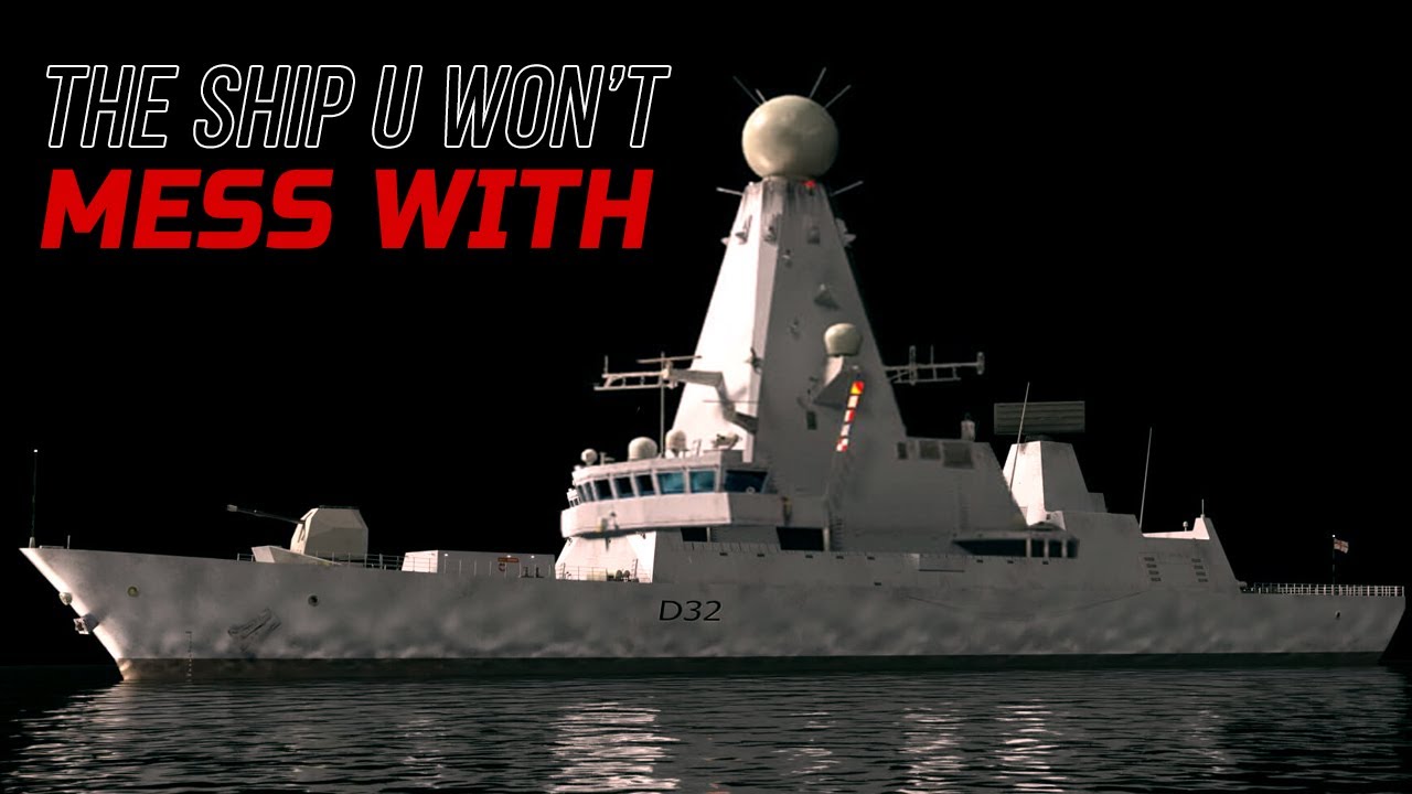 Feared By Many Countries! UK Type 45 Daring Class Destroyer, Warship ...