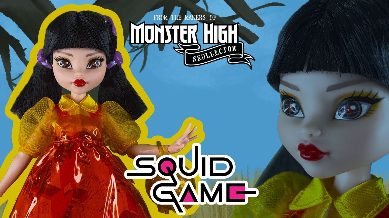 GREEN LIGHT, RED LIGHT! | Monster High Skullector Squid Game Young-Hee ...