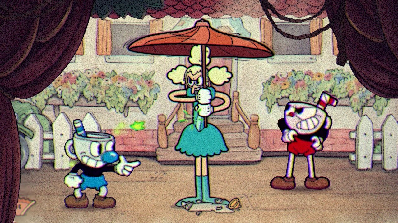 Cuphead - Sally Stageplay in "Dramatic Fanatic" - Co-op - YouTube