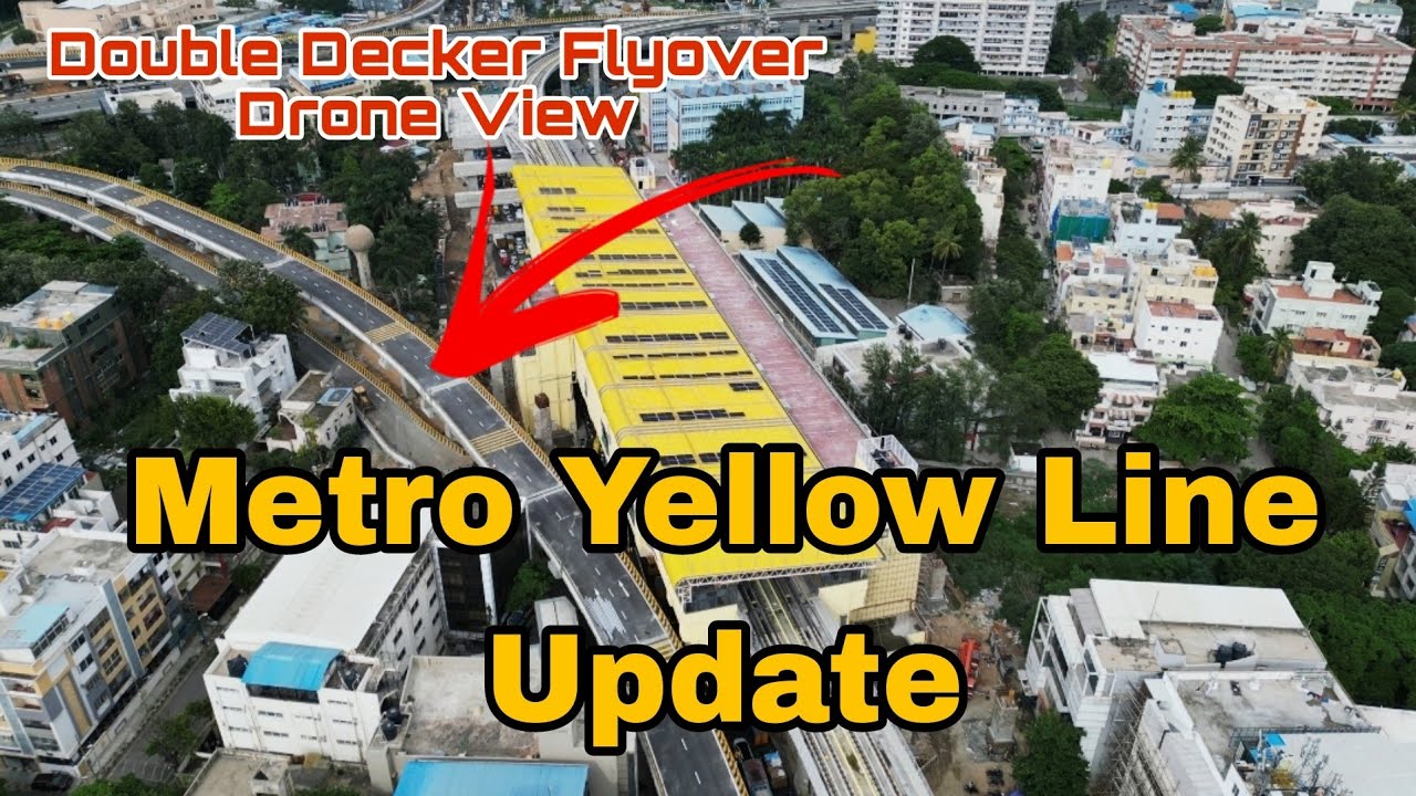 Namma Metro Yellow Line Inauguration Date | India's First Double Decker ...