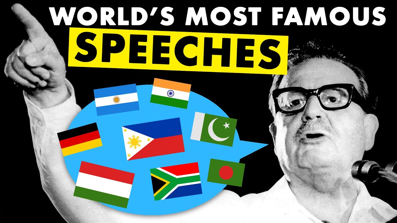 The World's Most Famous Speeches (chosen by YOU!) - YouTube