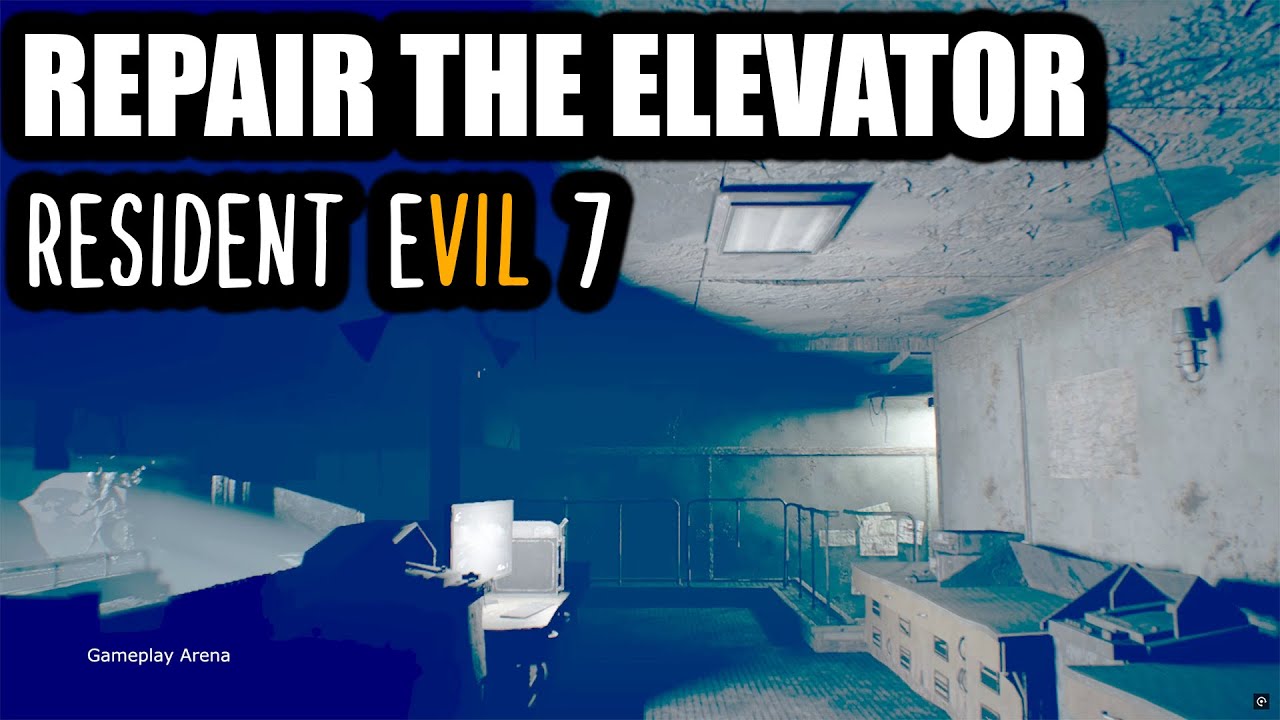 Repair The Elevator - Resident Evil 7 - YouTube