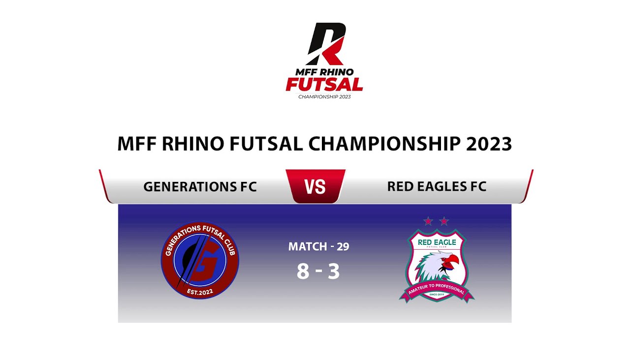 Generations FC 8 - 3 Red Eagle FC - YouTube