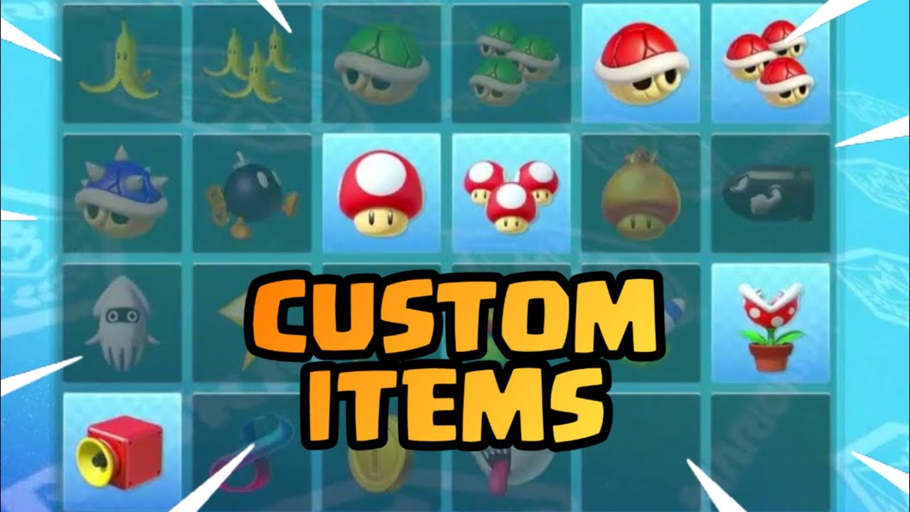 NEW CUSTOMIZABLE ITEMS FOR MARIO KART 8 DELUXE! 🍄 MARIO KART CHRISTMAS ...