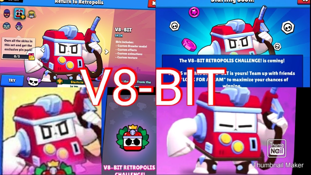 V8-BIT RETROPOLIS CHALLENGE, information guide and Date confirmed - YouTube