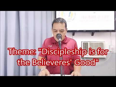 Message Sept 24, 2023 "Authentic Disciples." Part-3 Theme: "Discipleship is for the Believers ...