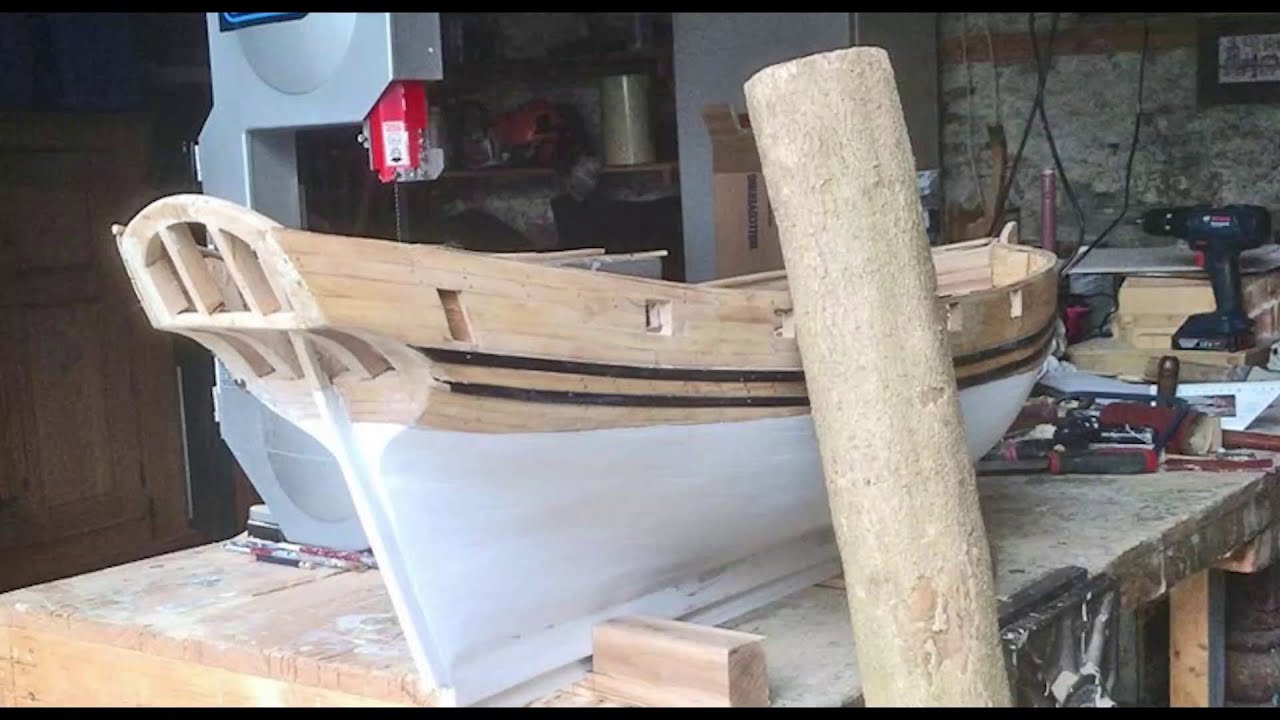 A Working Model of HM Sloop of War Ferret, Part 2. Deck, Fittings and ...
