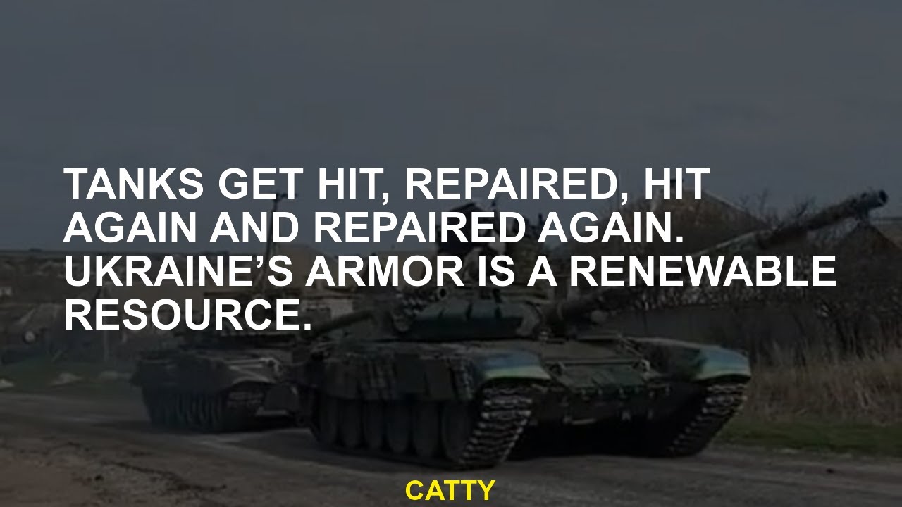 Tanks Get Hit, Repaired, Hit Again And Repaired Again. Ukraine’s Armor ...