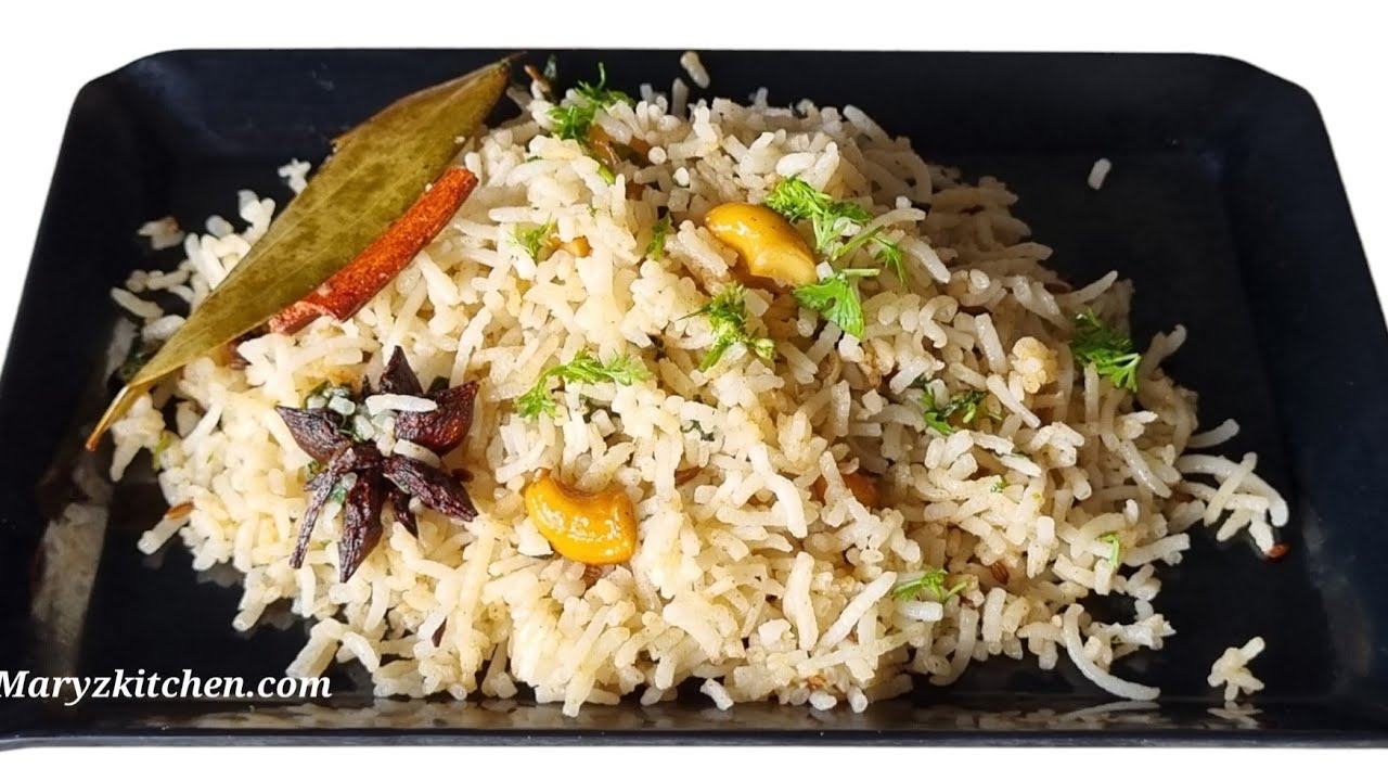Quick and simple recipe for making pulao/Garam masala pulao/Masala ...